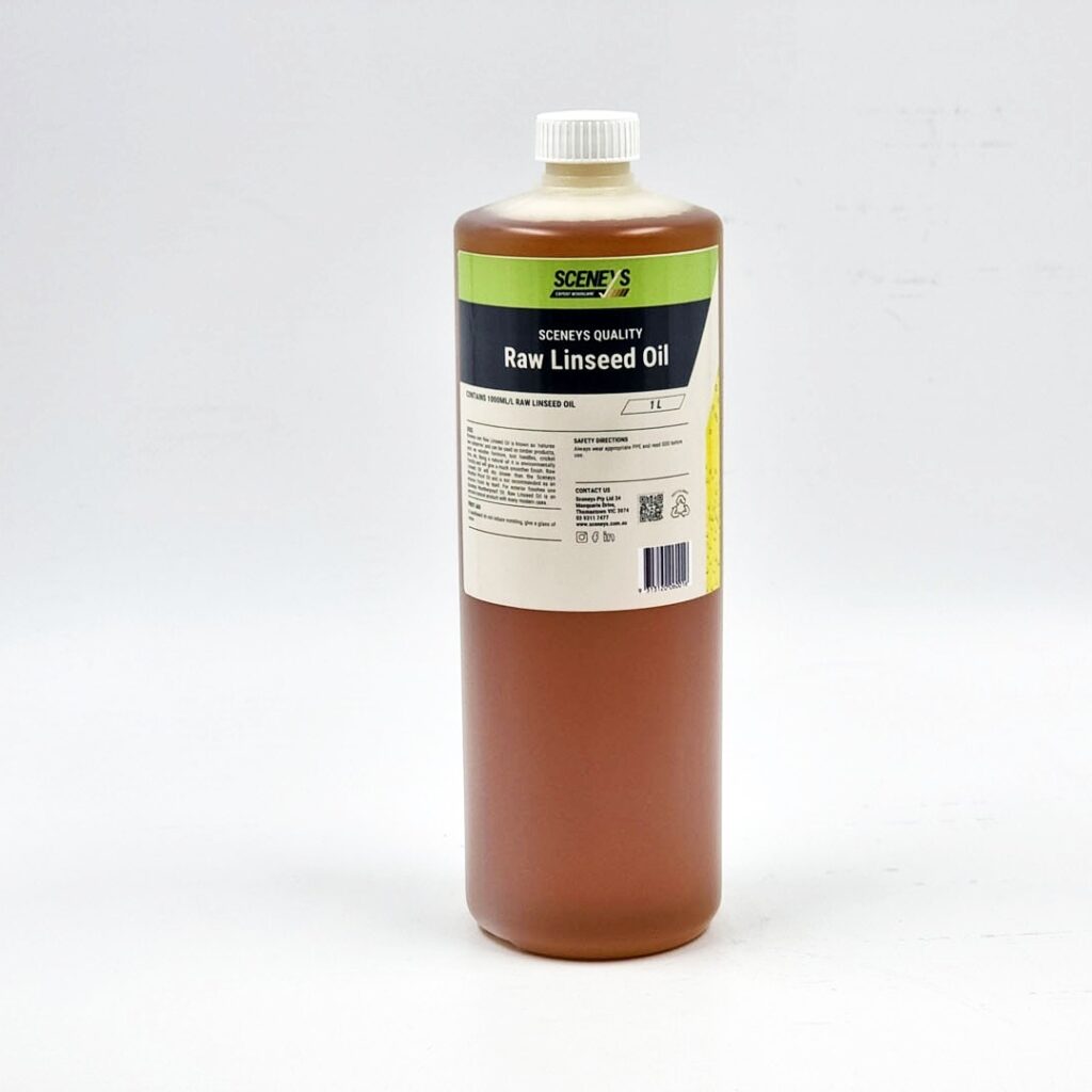 Raw Linseed Oil - Sceneys